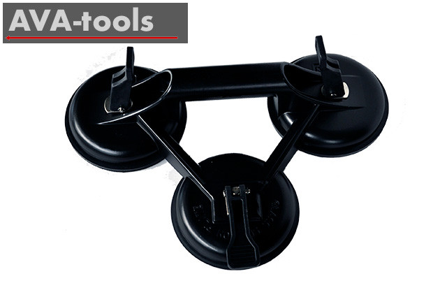 AVA-tools aluminium 3-punts glasdrager zwart | Avabel